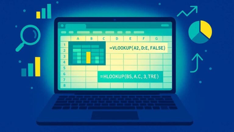 Master Excel VLOOKUP and HLOOKUP in 30 min